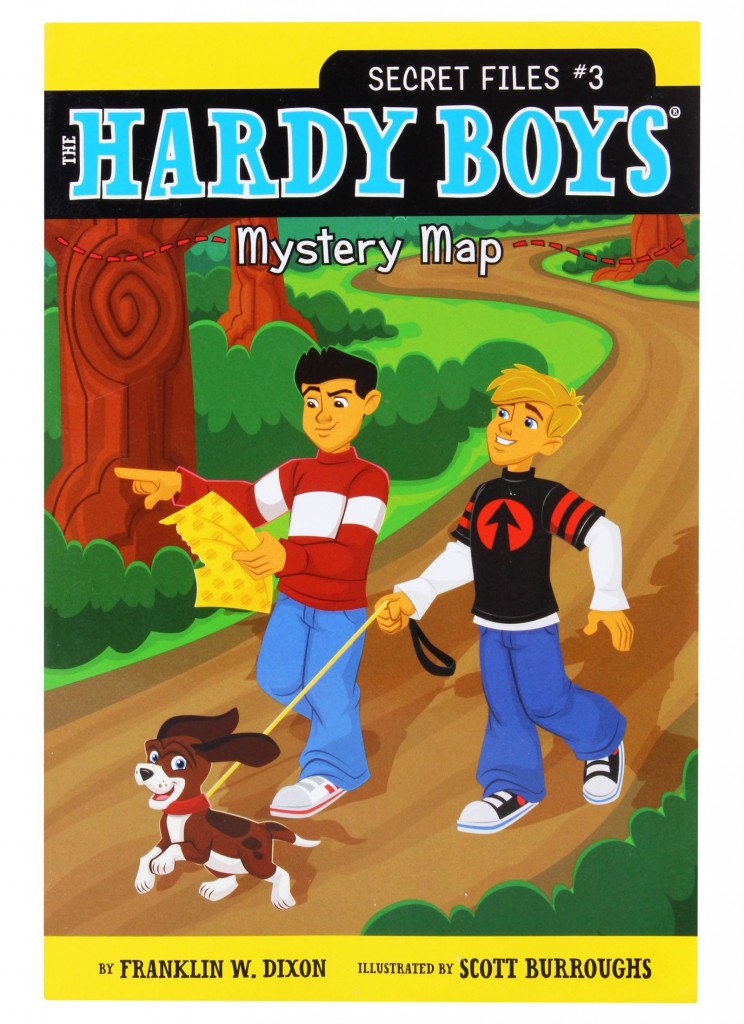 Hardy Boys Book Club003 Mystery Map - Hardy Boys Book Club