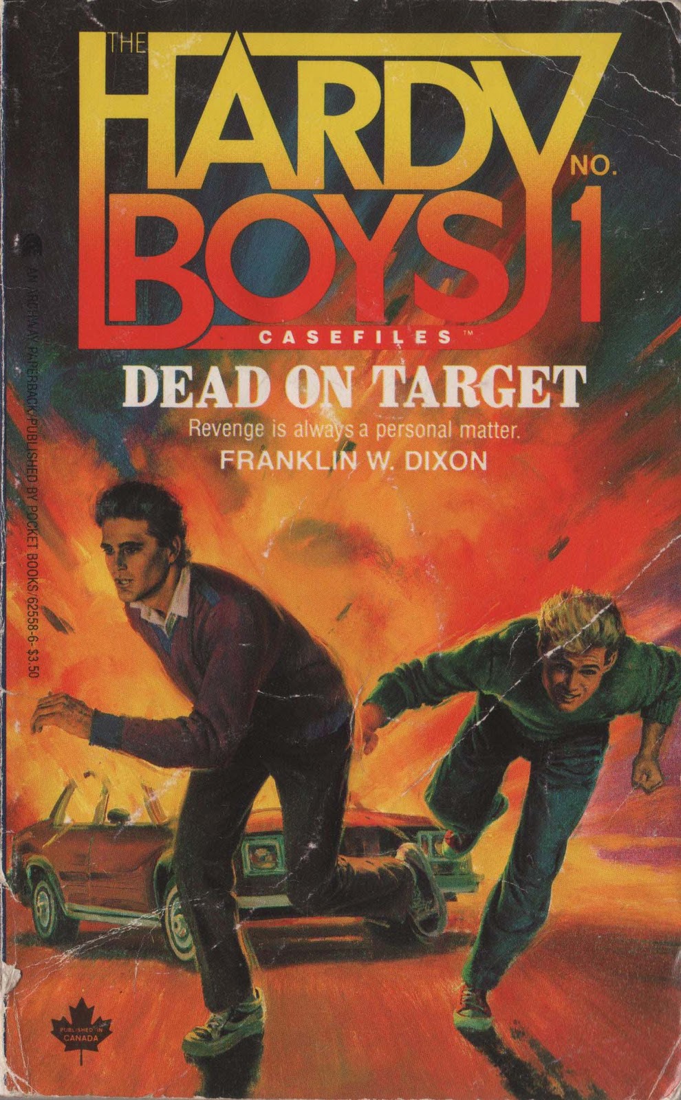 Hardy Boys Book Club001 Dead on Target - Hardy Boys Book Club